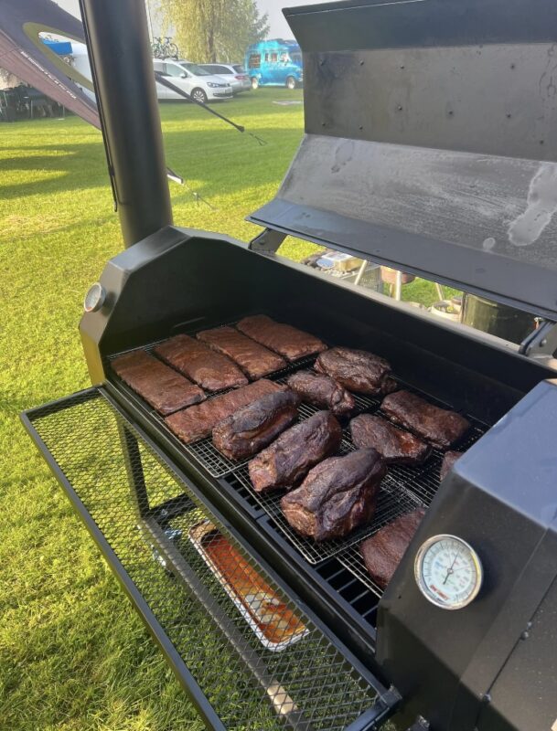 Horno Smoker BACKYARD HERO S marca BBQ PIT BOX /Comander BBQ